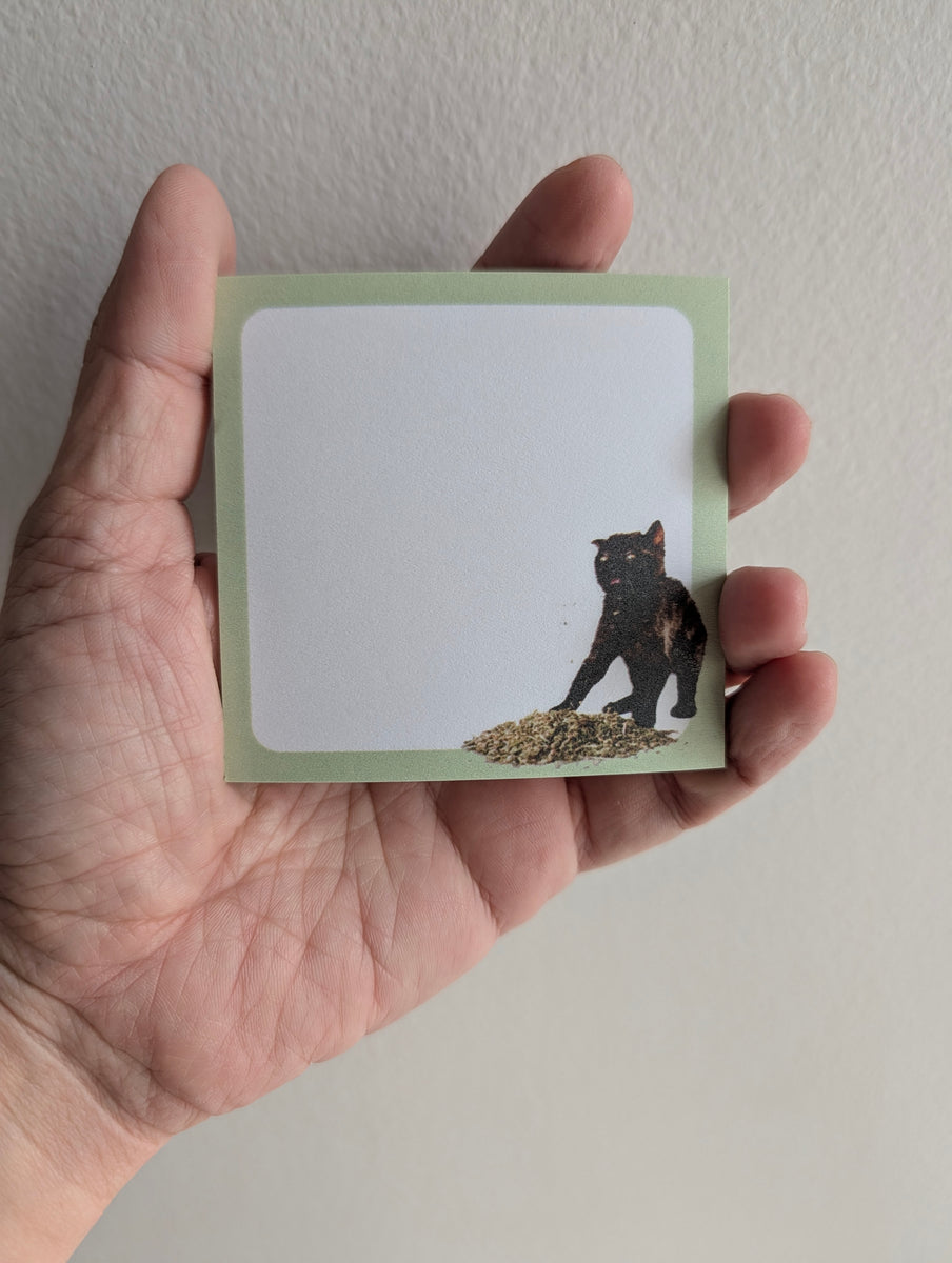 Baby Corn - Catnip Post-It – whiskstowhiskers